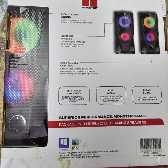 Monster | Computers, Laptops & Parts | Monster Gamer Led Dual Computer ...